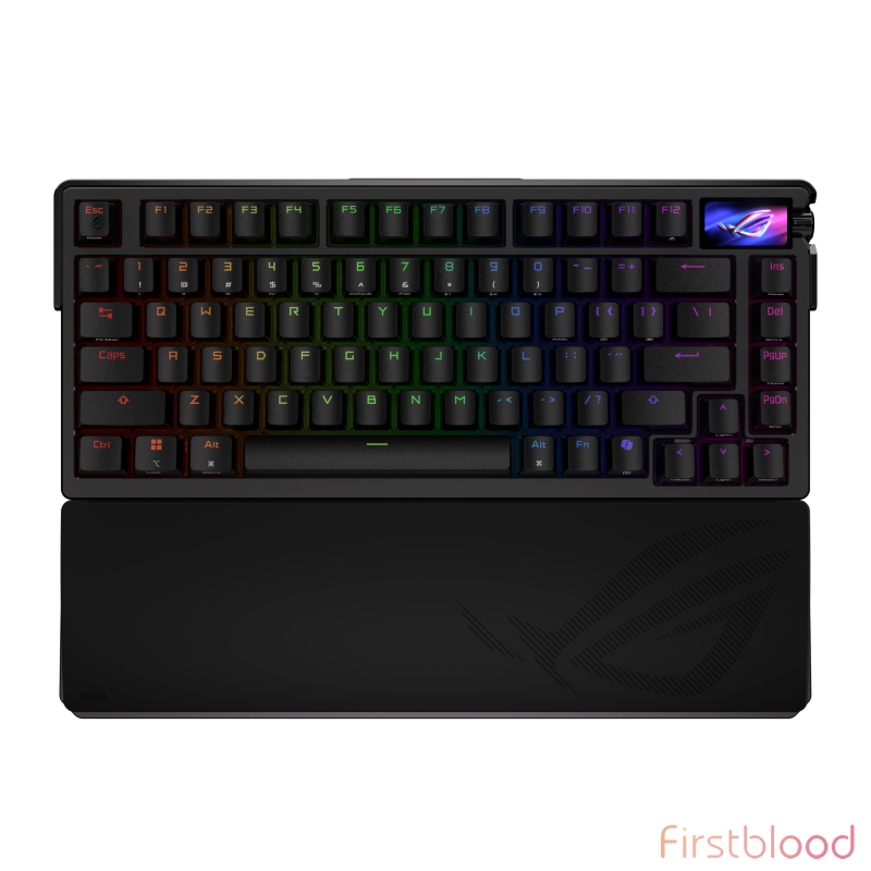 ROG Azoth Extreme Custom Wireless OLED Screen Gaming keyboard Storm Sw ...