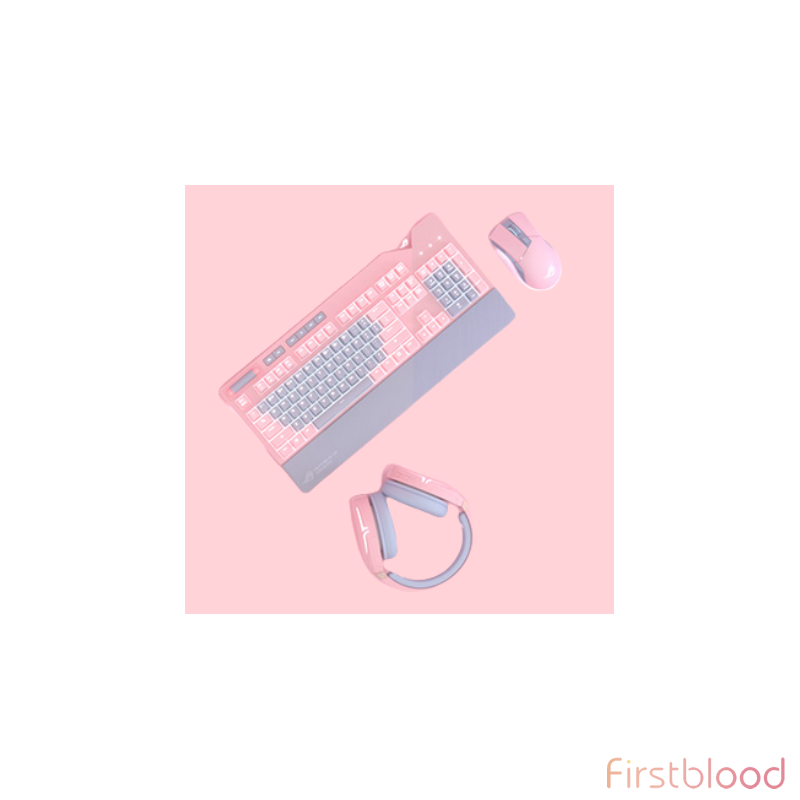 ASUS ROG Pink Peripherals Keyboard Headset Mouse Promotion Set – First ...